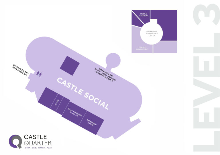Map - Castle Quarter Norwich